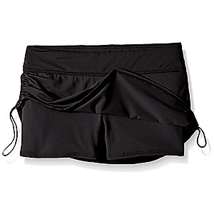TYR Competitor Active Mini Skort, Medium, Black