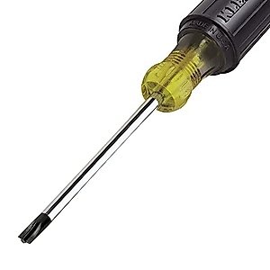 Klein Tools 32378 Combination Tip Screwdriver Set with #1 and #2 Combination Tips and Cushion-Grip Handles, 2-Piece