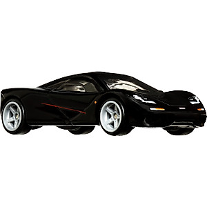 Hot Wheels Jay Leno's Garage Container Set, 5 1:64 Scale Premium Cars in Collectible Container, Metal/Metal & Realriders, Gift for Collectors