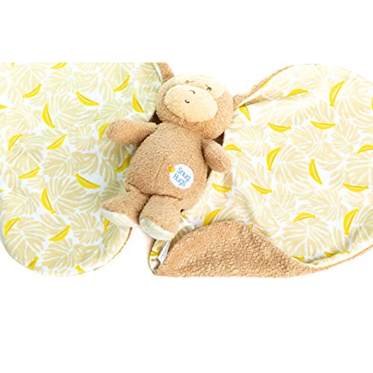 KIDS PREFERRED Snug Hugs Monkey Blanky, Stuffed Animal Lovey Blanket