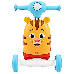 Skip Hop 3-in-1 Baby Activity Push Walker to Toddler Scooter, Daniel Tiger