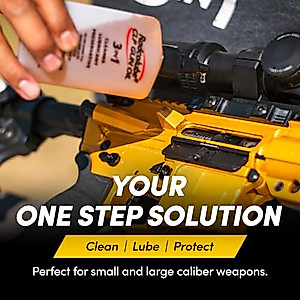 3-in-1 CLP Gun Oil, Lubricates & Preserves All Types of Firearms, Military-Grade Gun Cleaner, Revolutionary Gun Cleaning Kit Must-Have, 1 Pint Gun Cleaner Spray - Radcolube