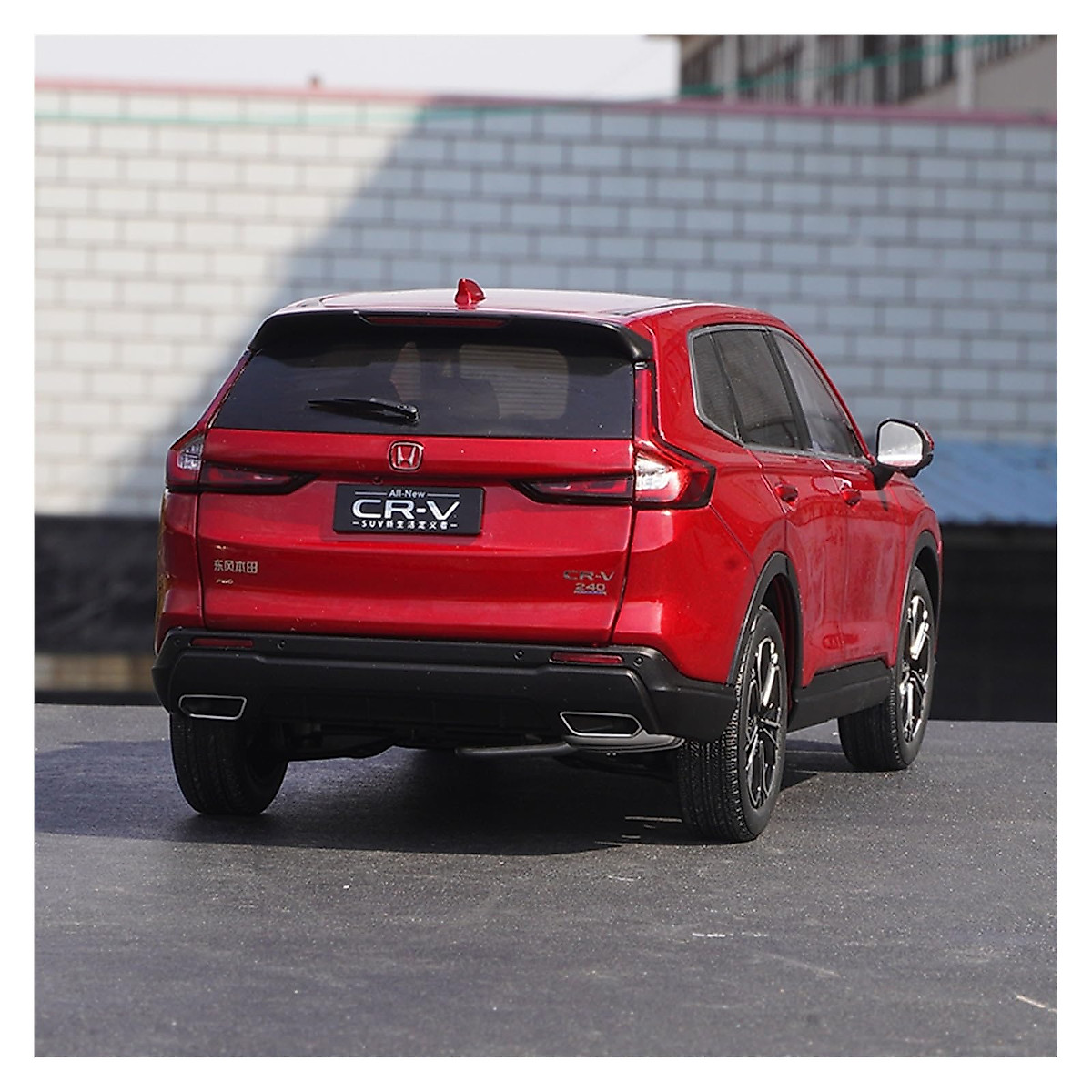 Alloy Resin Car Vehicle Model 1 18 Fit for Honda CRV 2023 Scale Static Die-cast Alloy Model Car Adult Display Photo Props Decoration Red Festive Deluxe Gift