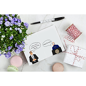 GIFTING GIGGLES Funny Joe Biden Birthday Card | Political Birthday Cards | Great President Gag Gift for 30th 40th 50th 60th 70th 80th 90th | Comes with Presidential Seal - MADE IN USA