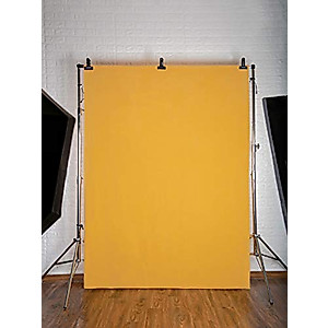 Kate 6ft×9ft Solid Yellow Backdrop Portrait Background for Photography Studio