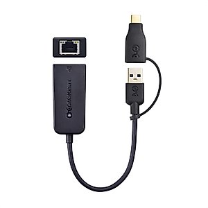 Cable Matters USB C to 2.5 Gigabit Ethernet Adapter, USB to 2.5 Gigabit Ethernet Adapter, Not Compatible with M2 Macs (2.5g Ethernet to USB, 2.5gbps Ethernet Port) -Compatible with Thunderbolt 4 USB 4