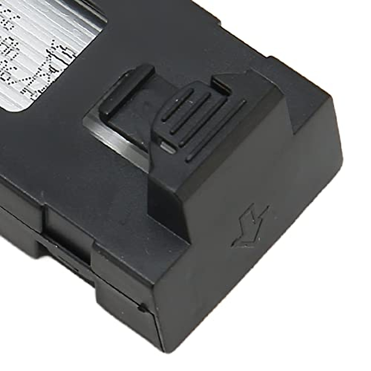 TOUISEDGI RC Drone Battery, Lightweight Professional 3.7V 1800Mah Remote Control UAV Battery for E88 E88MAX E525 E99 K3 RC UAV(Black)