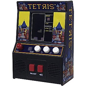 Basic Fun Arcade Classics - Tetris Retro Mini Arcade Game