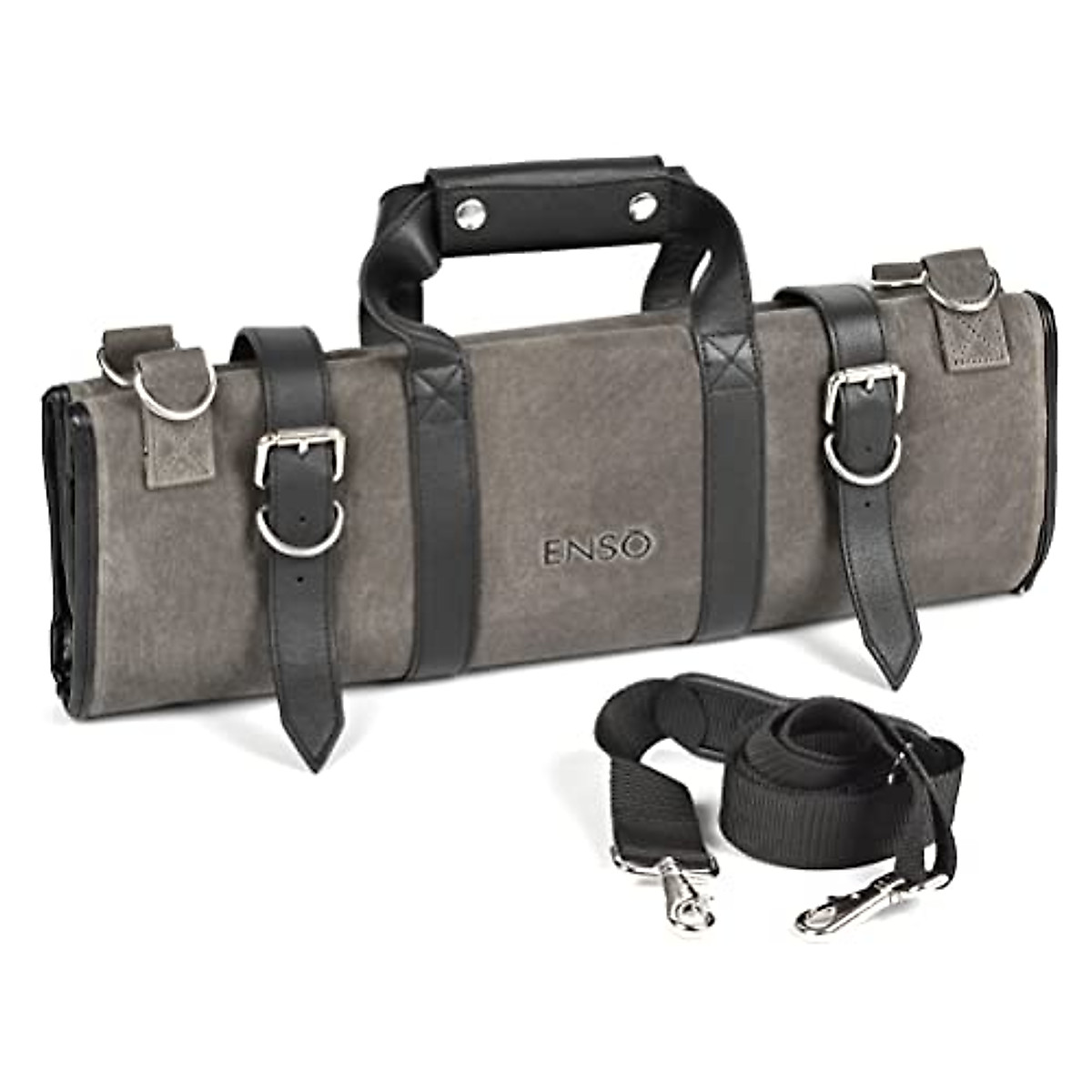 Enso 12-pocket Oil Waxed Canvas Knife Bag