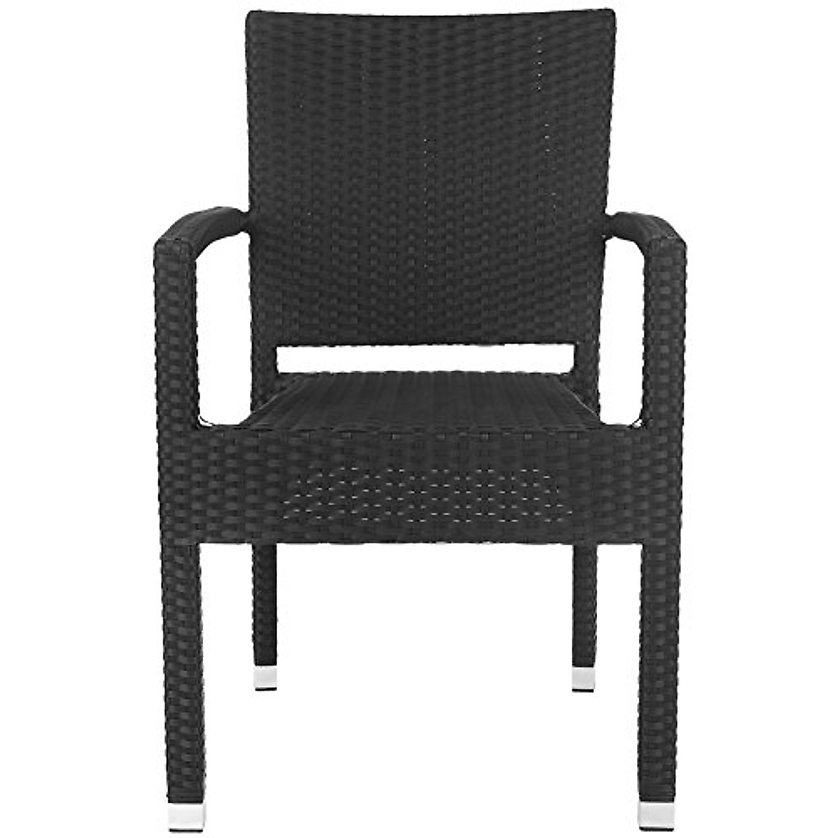 Safavieh Outdoor Living Collection Kelda Wicker Arm Chairs