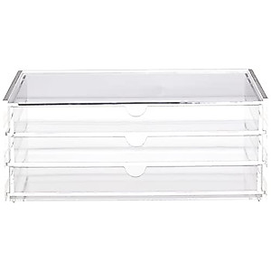 Muji E14A450 Storage Box, Large, Clear