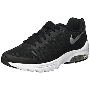 Nike Womens Air Max Invigor Running Trainers 749866 Sneakers Shoes (UK 3.5 US 6 EU 36.5, Black Metallic Silver White 001)
