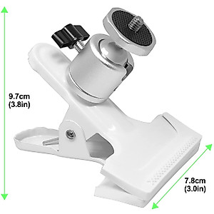 FASTSNAIL Desk Clip Clamp Mount Holder Compatible with Wyze Cam Pan, for Wyze Cam V3, for Arlo, for Arlo pro, for Arlo Baby Monitor and Other Cam with Same Interface