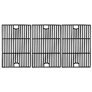 Uniflasy Cooking Grate for Nexgrill 720-0896B 720-0896E 720-0898 Gas Grills, Cast Iron Grates Replacement Parts Homedepot Nexgrill 720-0896 720-0896C 720-0896CP 720-0898A 17 inch Grill Grid, 3 Pack