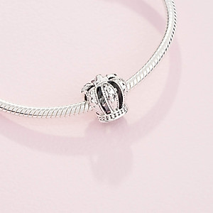 Pandora Regal Crown Charm Bracelet Charm Moments Bracelets - Stunning Women's Jewelry - Gift for Women in Your Life - Made with Sterling Silver