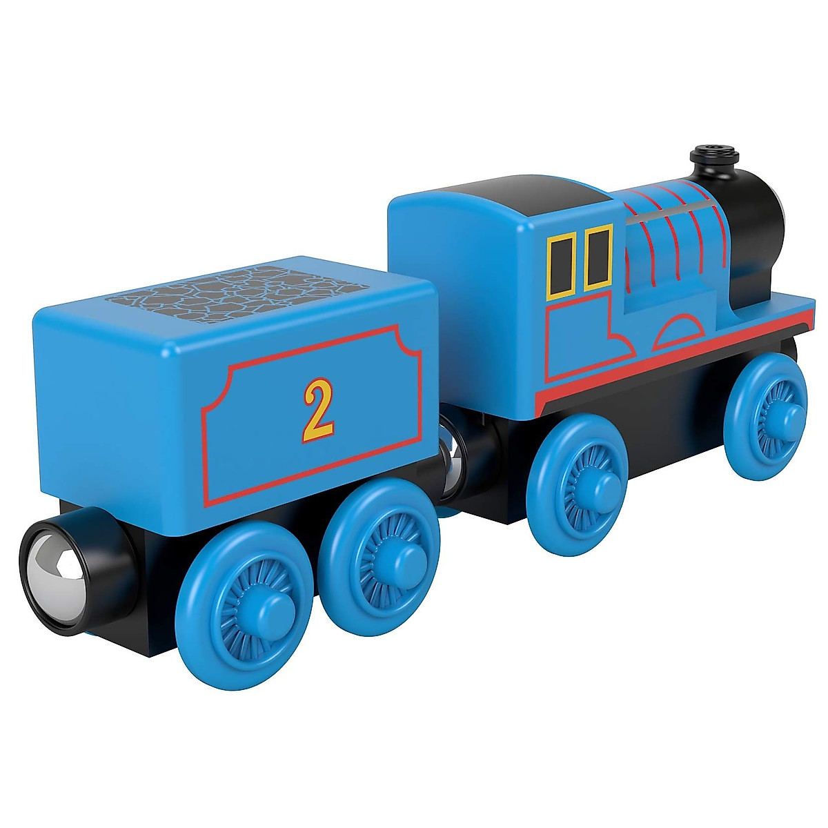 Thomas & Friends Wood Edward push-along train engine for toddlers and preschool kids ages 2 years and up