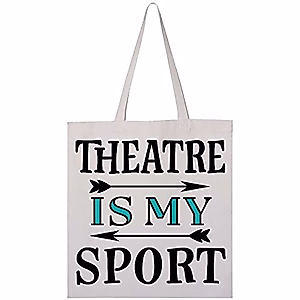 Inktastic Theatre Is My Sport Drama Acting Tote Bag 0020 White 2d57f