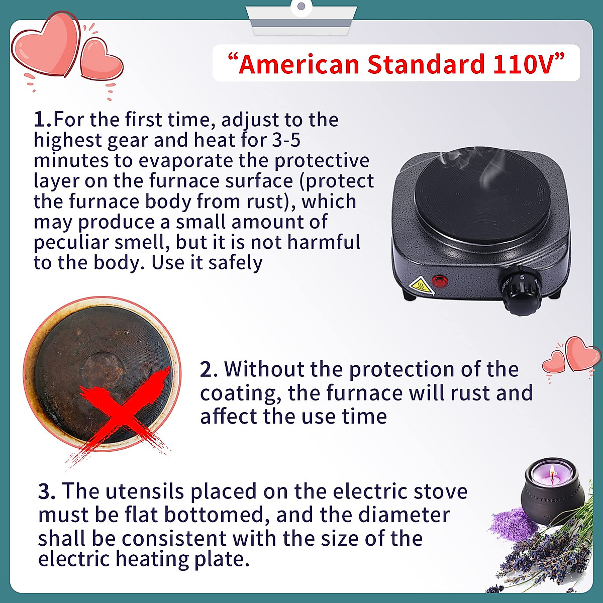 SAEUYVB Candle Making Kit with Wax Melter, Thermometer, Pouring Pot and Supplies for Beginners