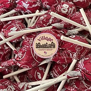 Raspberry Red Tootsie Pops - 20 Count