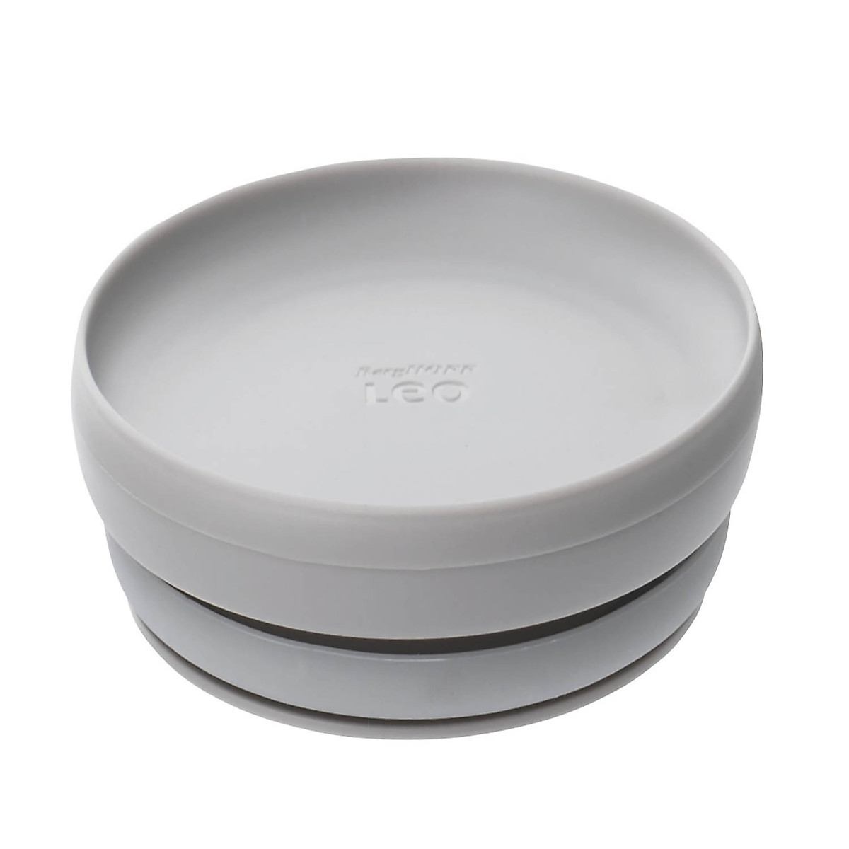 BergHOFF LEO 6Pc Food Storage Containers Set Glass Body And Measuring Spoon Round Blue Green Grey Airtight Lids Leakproof