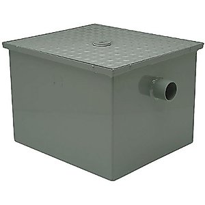 Grease Trap Interceptor,4 in,35 GPM