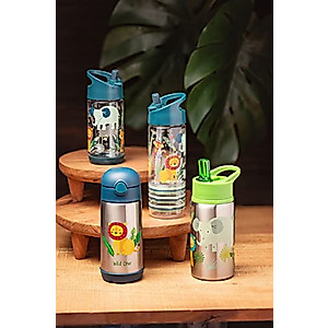 Stephen Joseph Sip and Snack, Charcoal Flower