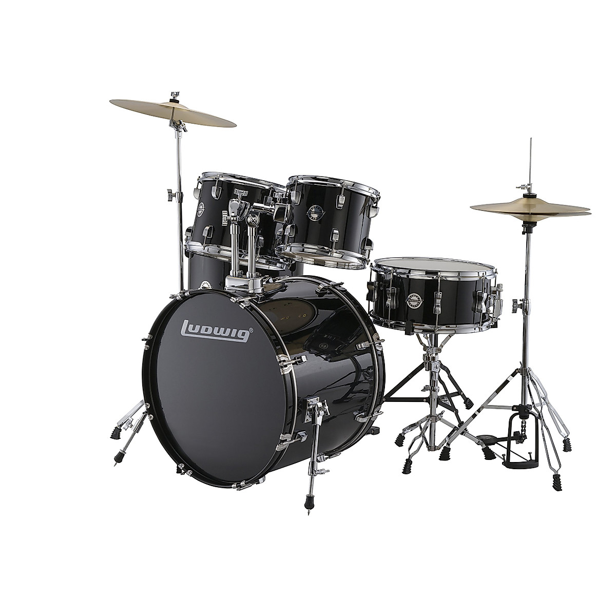 Ludwig Accent Series Drive Drum Set (Black)