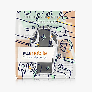 kwmobile Key Cover Compatible with BMW - Silver High Gloss