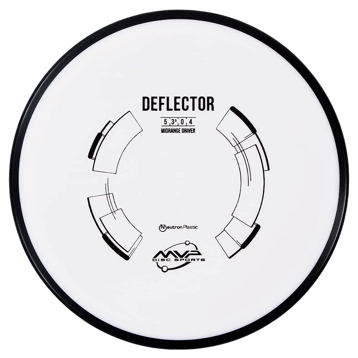 MVP Disc Sports Neutron Deflector Disc Golf Midrange (170-175g / Colors May Vary)