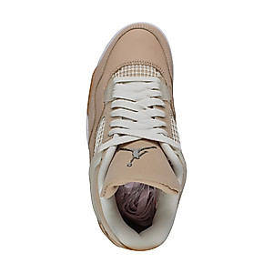 Nike Jordan Womens Air Jordan 4 WMNS DJ0675 200 Shimmer - Size 10.5W, Orange