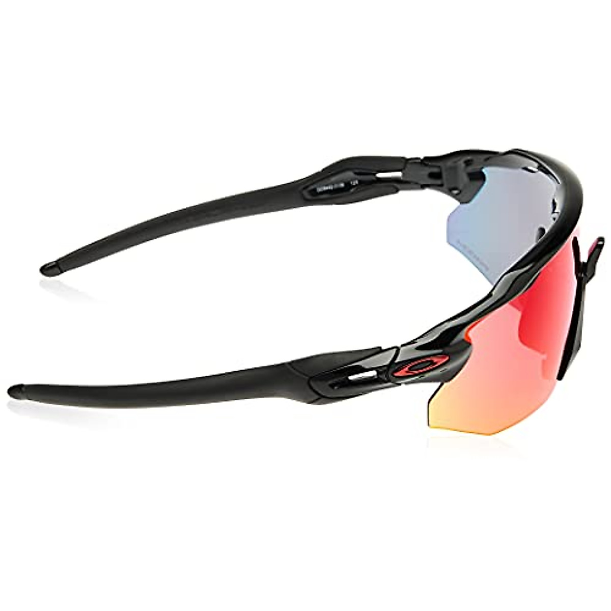 Oakley Men's OO9442 Radar EV Advancer Rectangular Sunglasses, Polished Black/Prizm Road, 38 mm