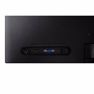 SAMSUNG 24" SR35 Series FHD 1080p Computer Monitor, 75Hz, IPS Panel, HDMI, VGA (D-Sub), VESA Compatible, 3-Sided Border-Less LS24R356FZNXZA, Black