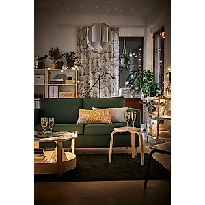 IKEA Stackable/ Triangular-Shaped/3-Legged Stool with Bent Legs (Birch)