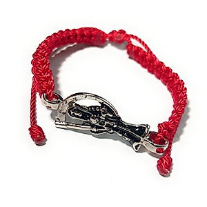 Red Thread Bracelet Pulsera Roja de hilo de la Santa Muerte