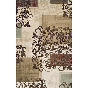 Superior Storyville Indoor Area Rug, 4' x 6', Multi-Color
