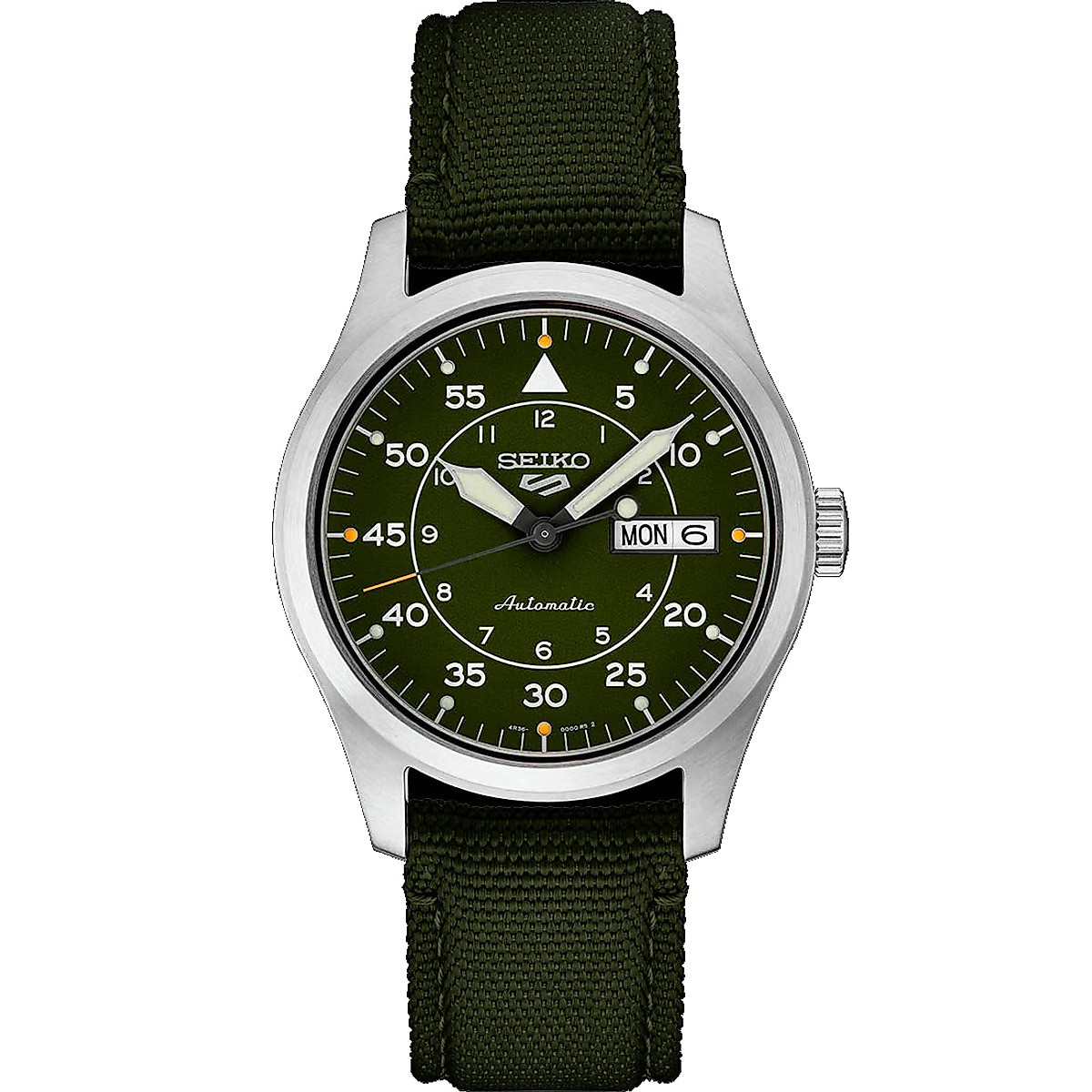 SEIKO 5 Automatic Watch SRPH29K1, Green, Belt