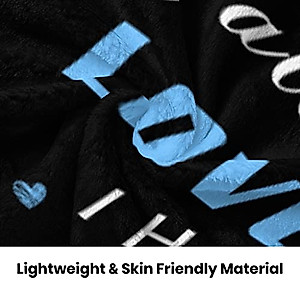 TUCVHOX Fathers Day Blanket for Husband Gifts, Anniversary Birthday Gifts for Him Husband, Gifts for Husband from Wife, Husband Gifts from Wife, Husband Blanket Throw 80"x 60"