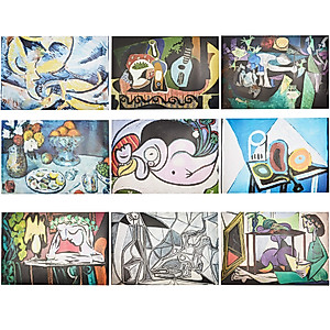 The Gifted Stationery Pablo Picasso Posters for Decorations (13 x 19 in, 20 Pack)