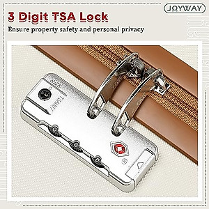 Joyway Luggage 20 Inch Carry On Luggage Sets, Expandable Suitcase Set with Spinner Wheel and TSA Lock, Hard Shell 3 Piece Luggage Sets for Travel