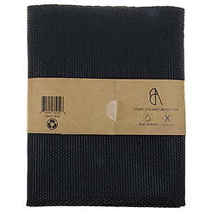 Under Sink Mat, Non-Adhesive, Absorbent Mat, Quick Dry Water Proof Mat, 23x36, Machine Washable, Shelf Liner, Drawer Liner, Cabinet Liner