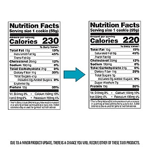 Quest NUTRITION Double Chocolate Chip Protein Cookie, 4 CT