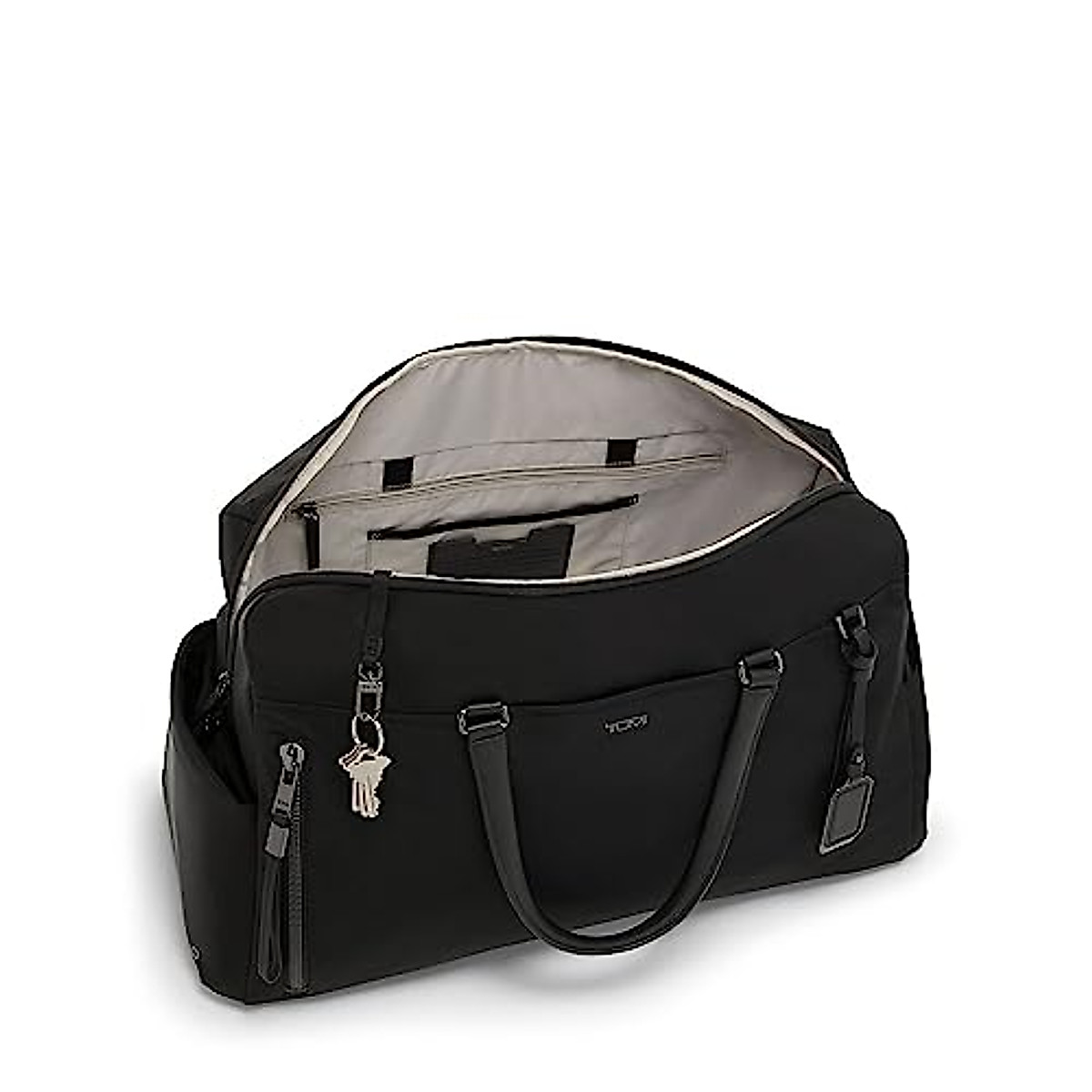 TUMI - Voyageur Venice Duffel for Women - Black/Gunmetal