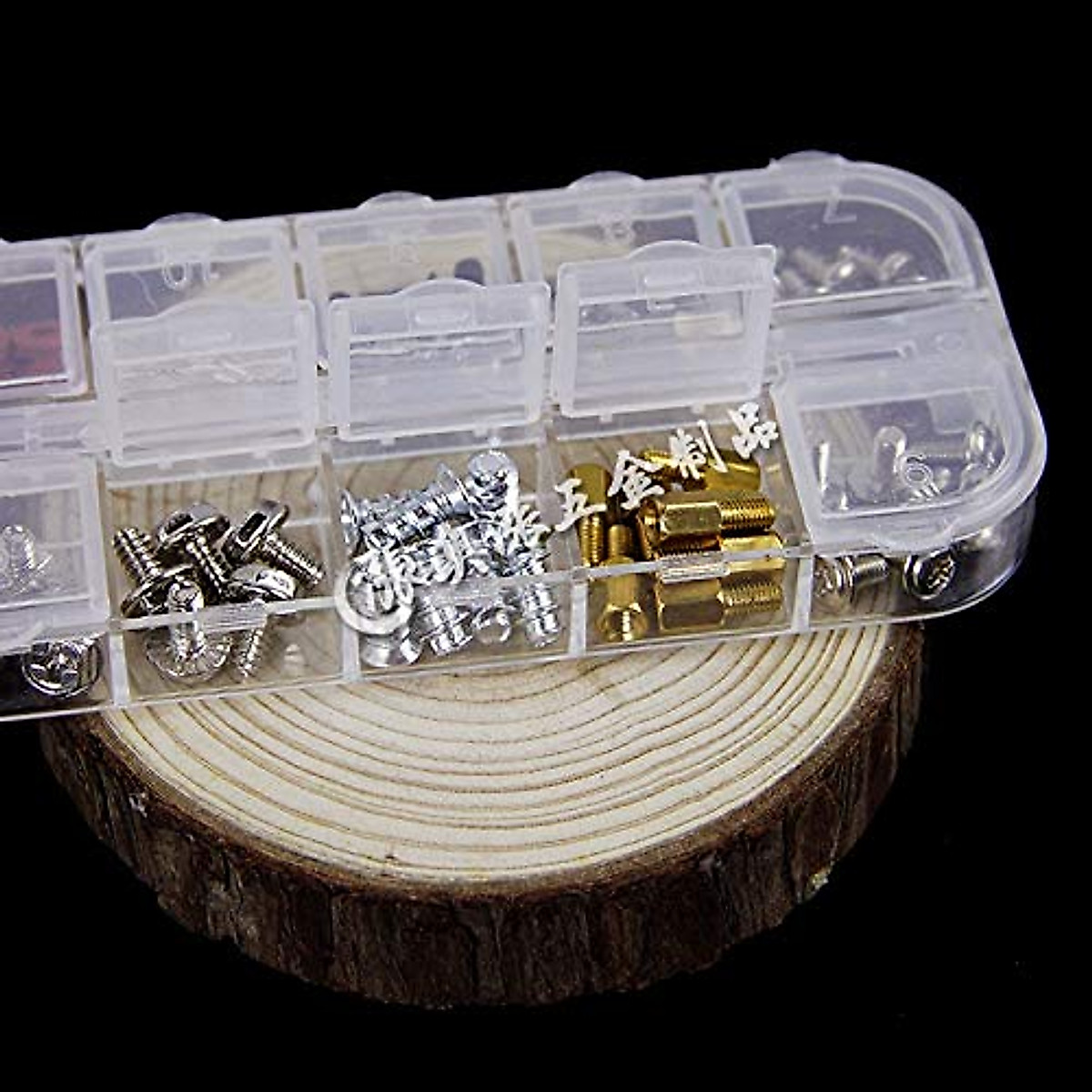 Ochoos 1box Desktop Computer Host Chassis Repair Power Video Cards Motherboard Hard Disk Small Screws Screw Sets Accessories Parts