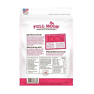 Full Moon All Natural Human Grade Dog Treats, Chicken Strips, 12.5 Ounce