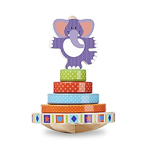 Melissa & Doug Elephant Rocking Stacker