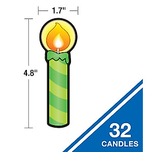 Birthday Cakes Bulletin Board Set, Carson Dellosa Classroom Decorations, 47 Pieces