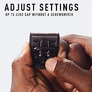 Bevel Square Trimmer Blade Attachment - Compatible with Bevel Trimmer Only, Beard Trimmer for Men, Mustache Trimmer, Cordless Face, Neck and Body Hair Trimmer Attachment Head - Black, 1 Count