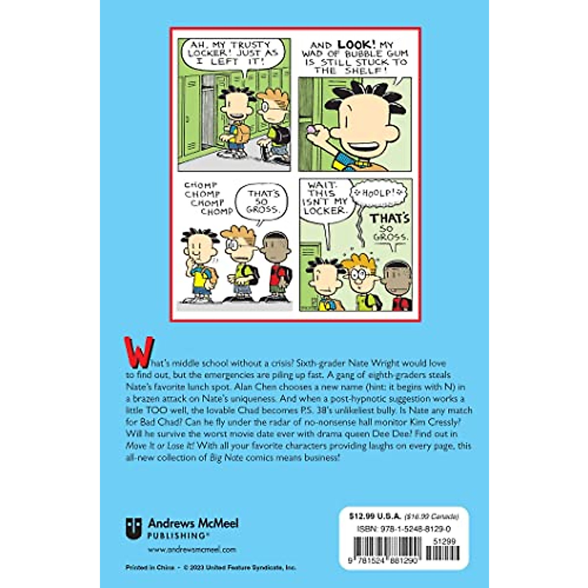 Big Nate: Move It or Lose It! (Volume 29)