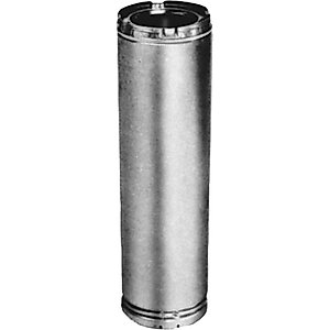 American Metal 8hs-36 Insulated Chimney Pipe, 8"