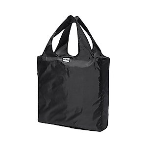 RuMe® Foldable Reusable Grocery Shopping Bag Tote | bFold Medium Tote Bag | Holds 50lbs | Folds into Zipper Pouch | 2 Pack
